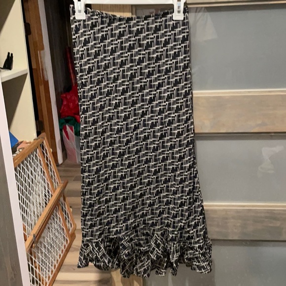 Isis | Skirts | Ruffled Bottom Maxi Skirt | Poshmark